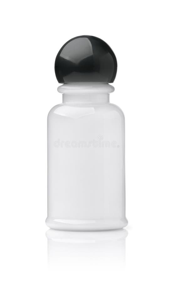 Small Blank Plastic Cosmetic Bottle Stock Photo - Image of container ...
