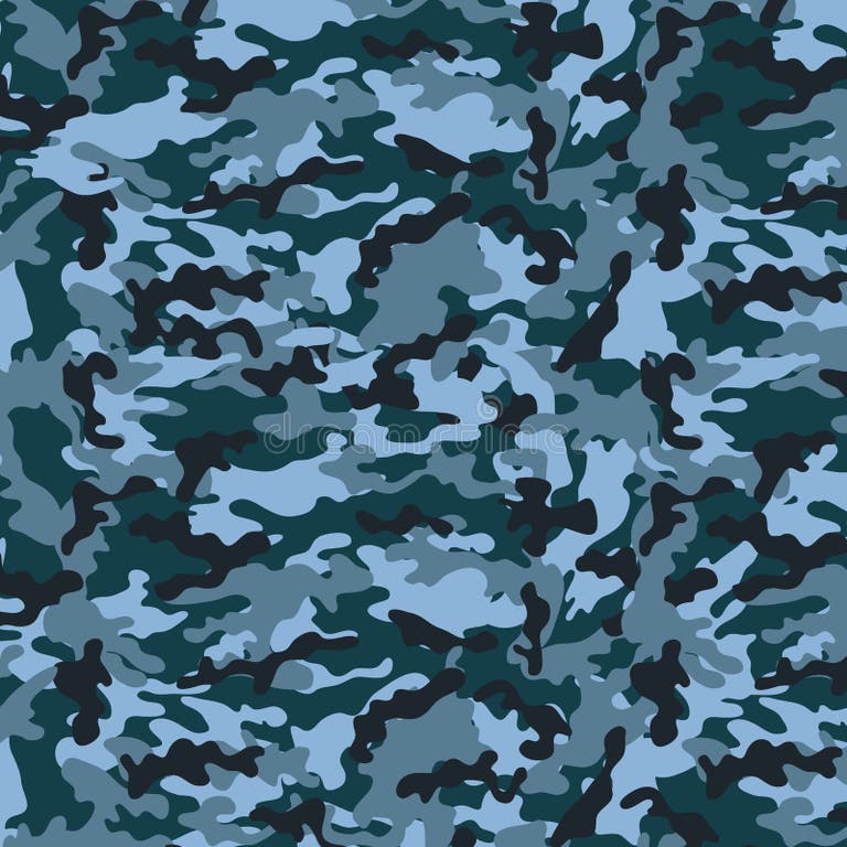 Blue Military Camouflage Backgrounds Stock Illustrations – 311 Blue ...