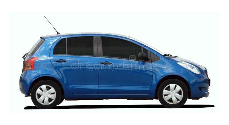 Small Two Door Car stock photo. Image of isolated, contemporary - 43680814