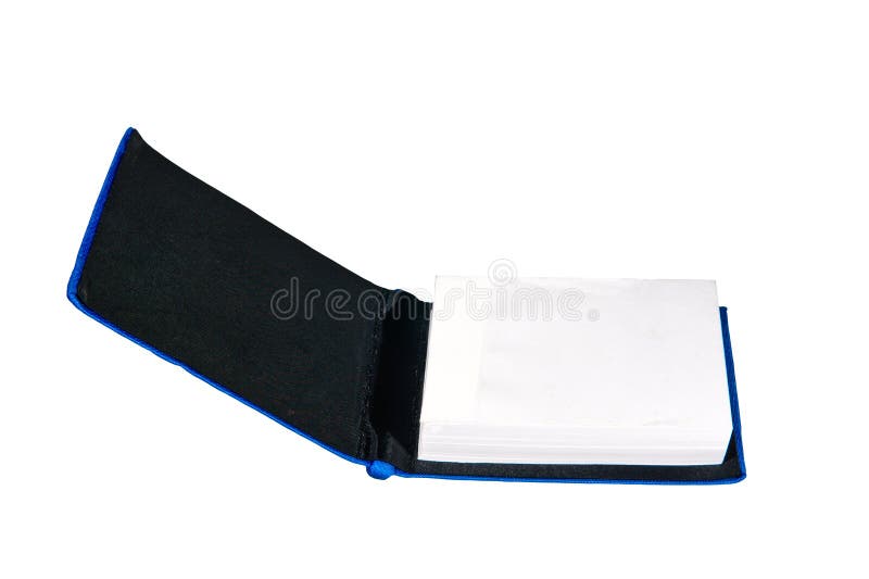 Small blue notebook stock image. Image of remember, office - 31340617