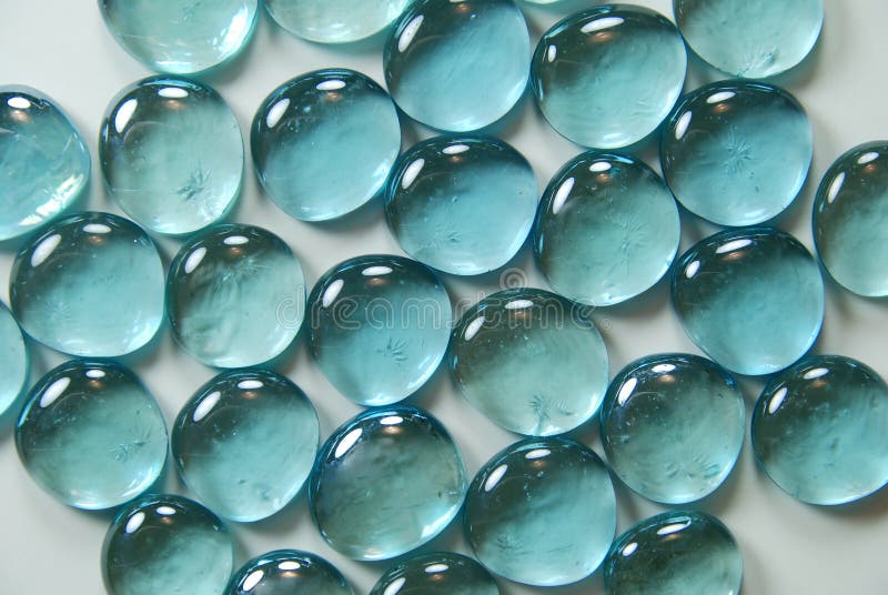 Small blue smooth pebbles stock image. Image of decorative - 7795759