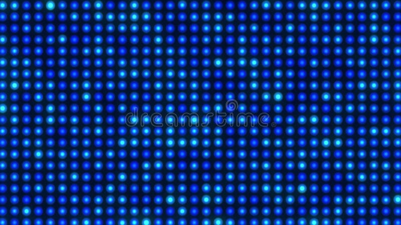 Small Blue Spheres Scroll and Blink Randomly on Background Stock Video ...