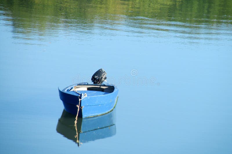 Small boat stock image. Image of green, idyllic, architecture - 79676205