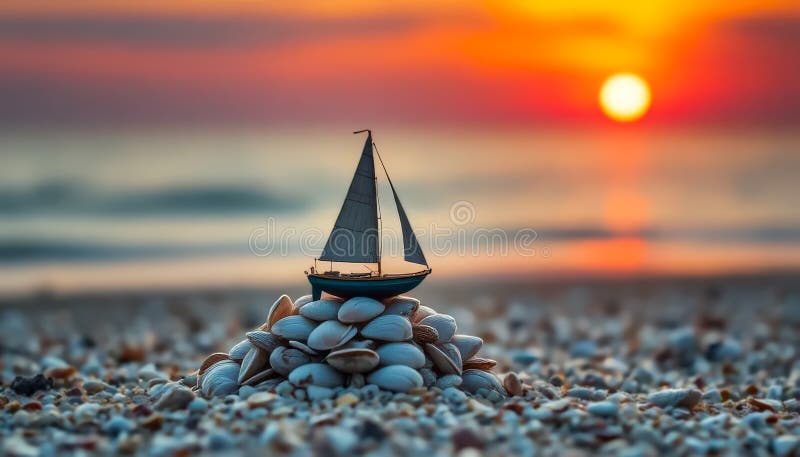 Pile of shells on beach stock photo. Image of nature - 37737504