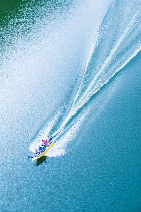 Small boat in the water stock image. Image of beautiful - 246783237