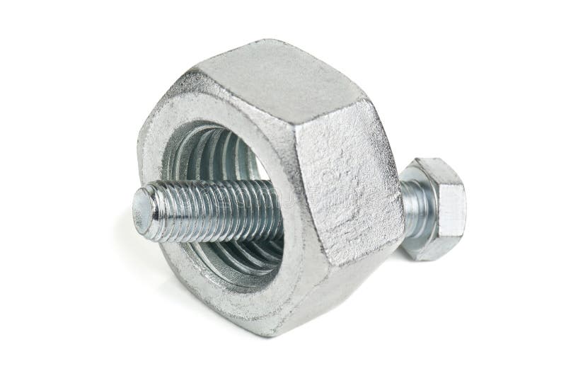 Small bolt stock image. Image of industry, izolated, metallic - 42244563