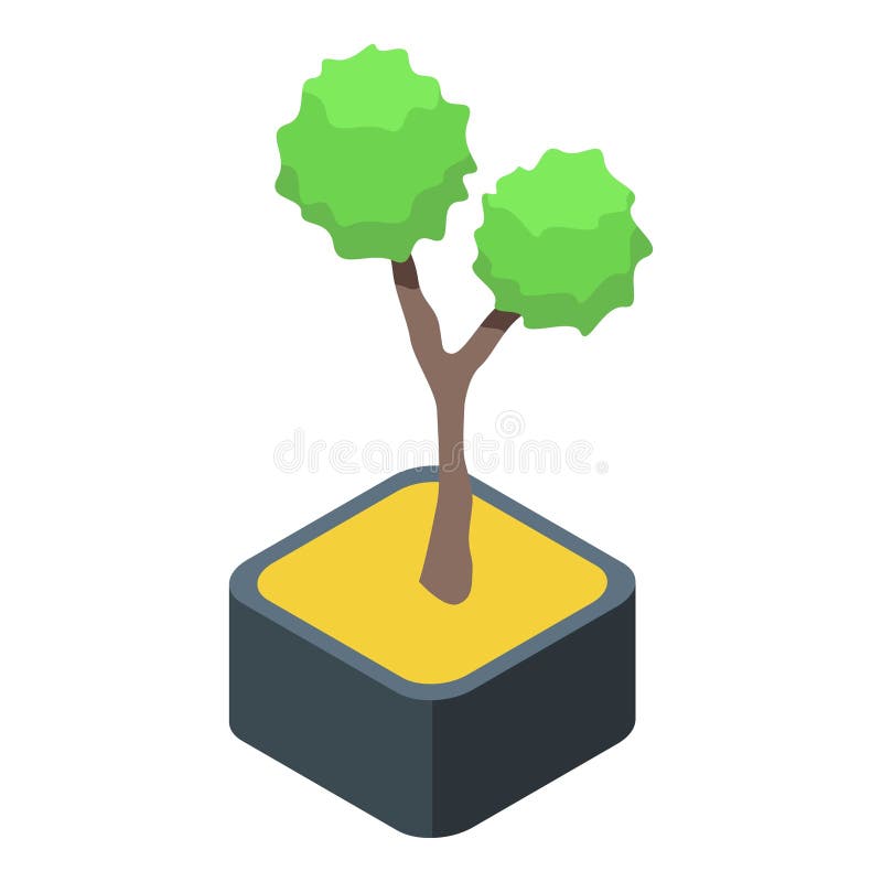 Bonsai Tree Isometric Stock Illustrations – 214 Bonsai Tree Isometric ...
