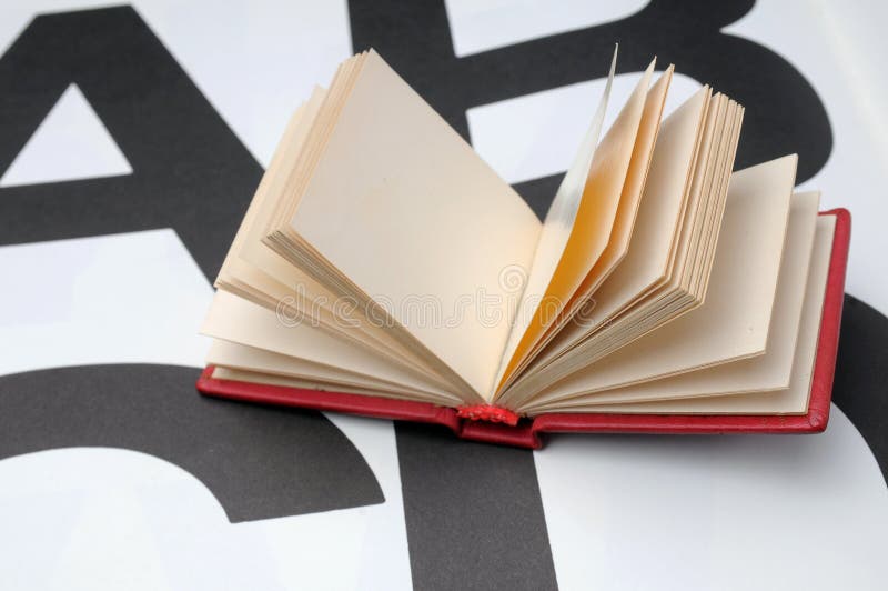 Small book stock image. Image of letter, book, emphasize - 7475739