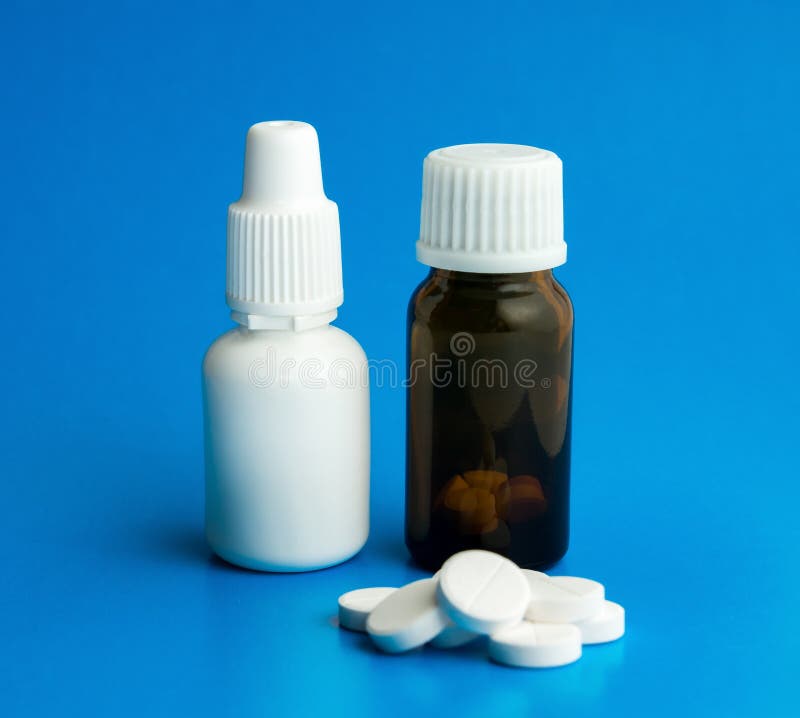 Tablet small bottle stock photo. Image of isolatedbackground - 30220578