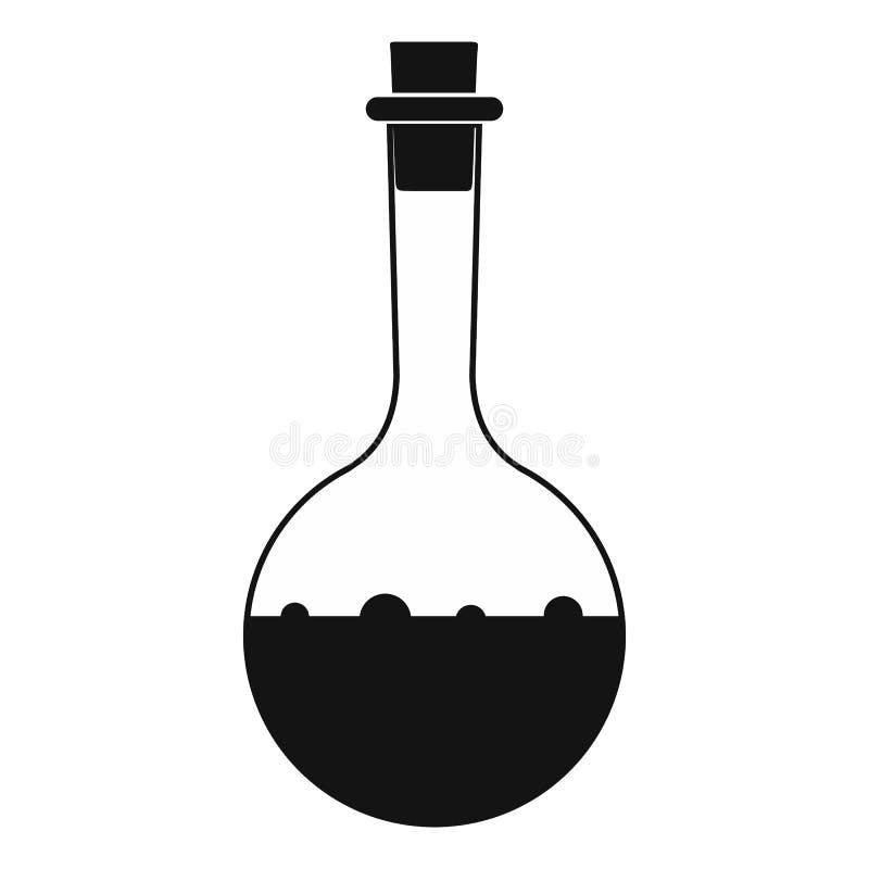 Potion Bottles Black White Stock Illustrations – 265 Potion Bottles ...