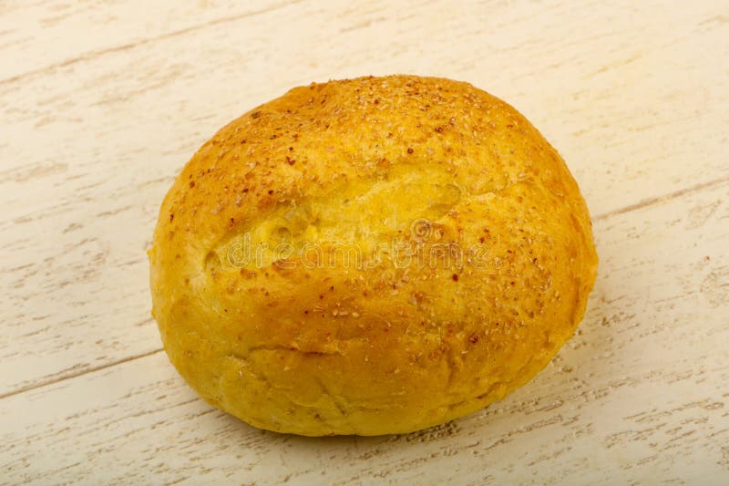 Small bread bun stock image. Image of food, round, dinner - 111864981