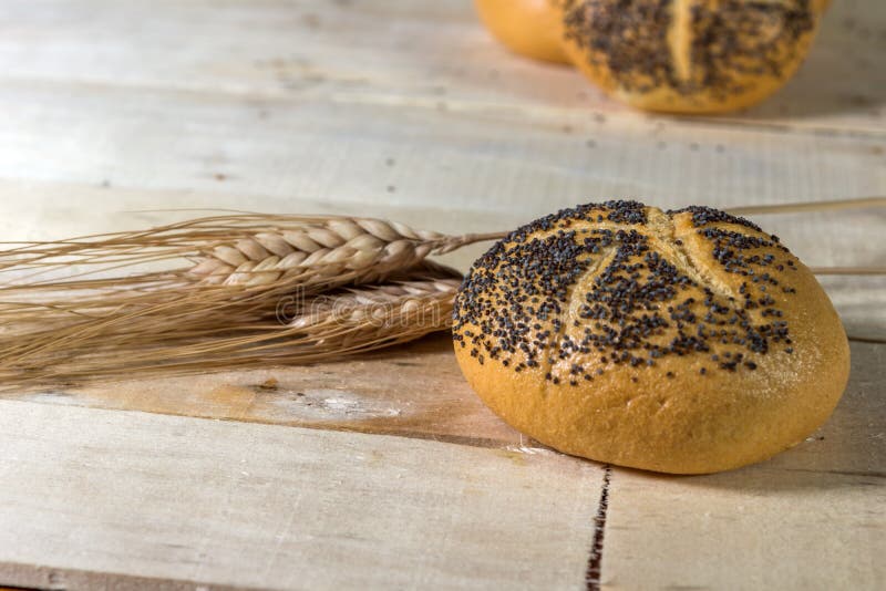 Small bread stock image. Image of bakeshop, dark, hamburger - 5364333