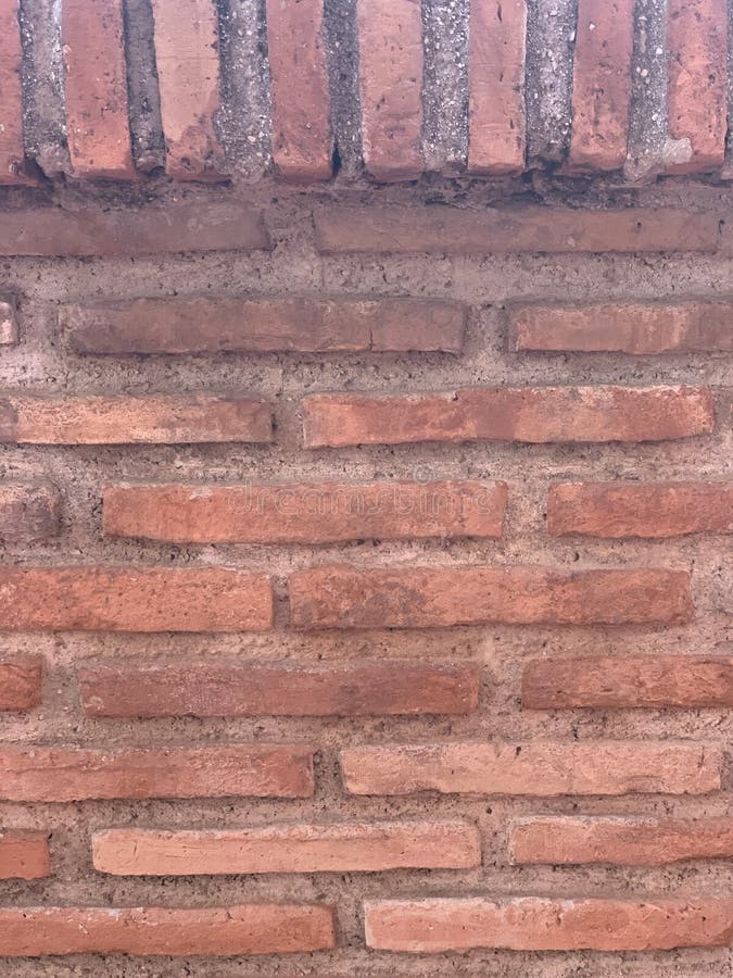 Small brick wall. Pattern stock photo. Image of texture - 242753580