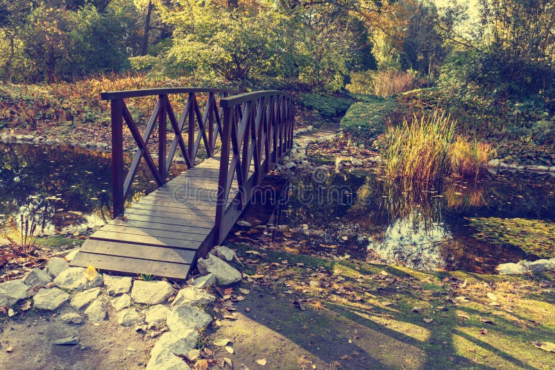 Small bridge stock image. Image of nature, brook, canal - 47086947