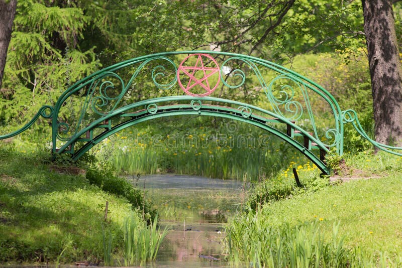 Small bridge stock image. Image of architecture, tree - 42077205