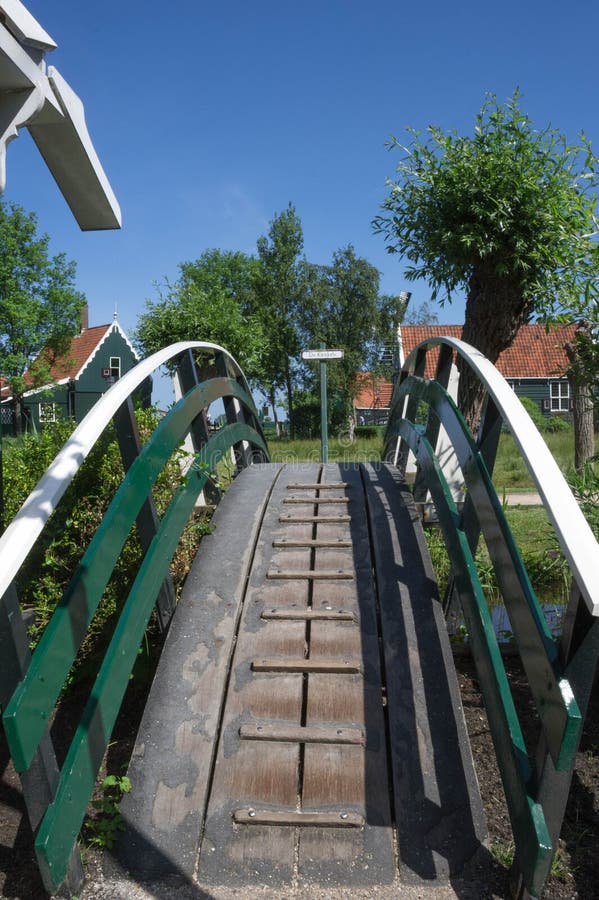Small bridge stock image. Image of building, netherlands - 146671829