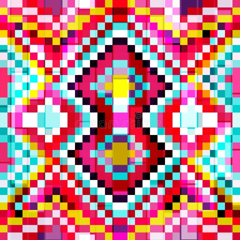 Small Bright Colored Polygons Seamless Geometric Background Stock ...