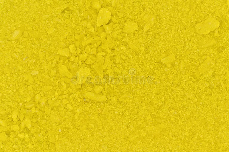 Small Bright Yellow Crystals of Sodium Chromate, Microscope Photo ...