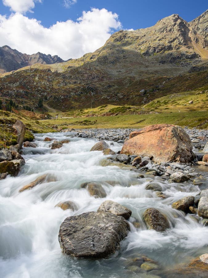 Brooklet in mountains stock image. Image of mountain - 151473941