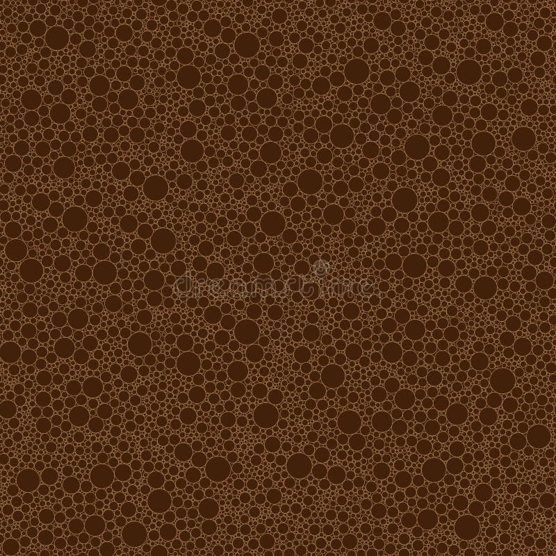 Small Brown Circles Texture Background Stock Illustration ...