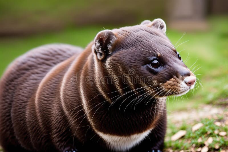 A Small, Brown, Furry Animal with Big Eyes and a Long, Fluffy Tail ...