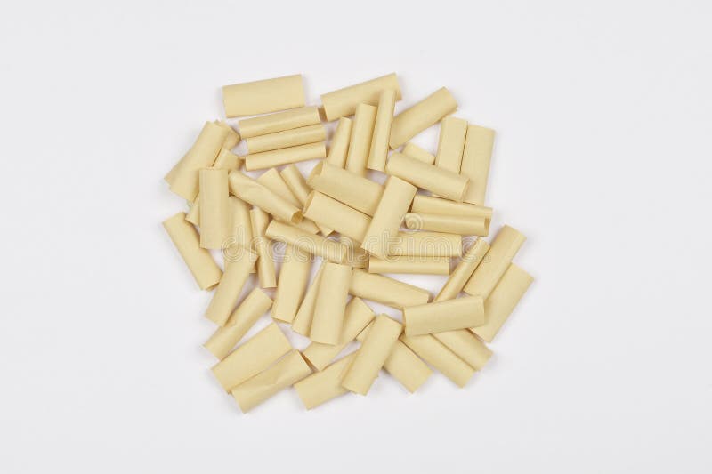 Small brown paper pieces stock photo. Image of lies - 370575032