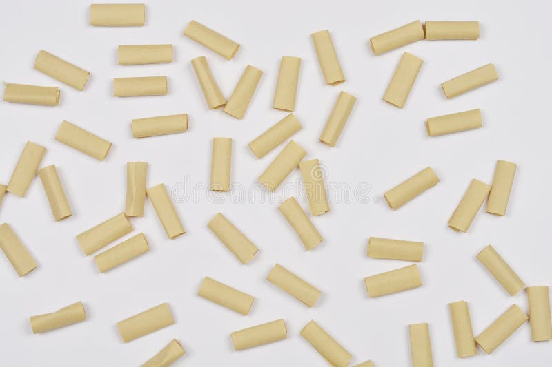 Small brown paper pieces stock image. Image of abstract - 370575027