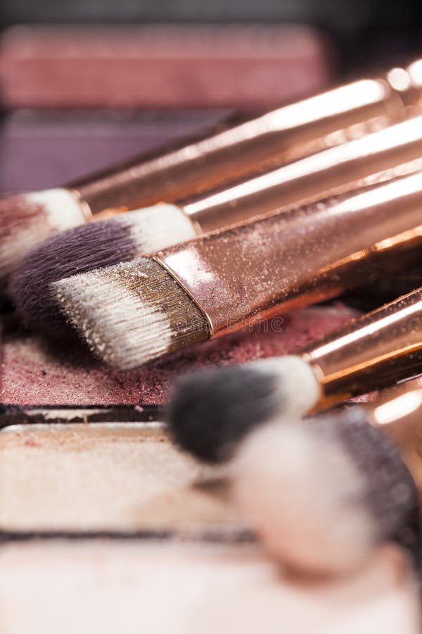 Decorative Cosmetics, Close-up Stock Image - Image of blush, makeup ...