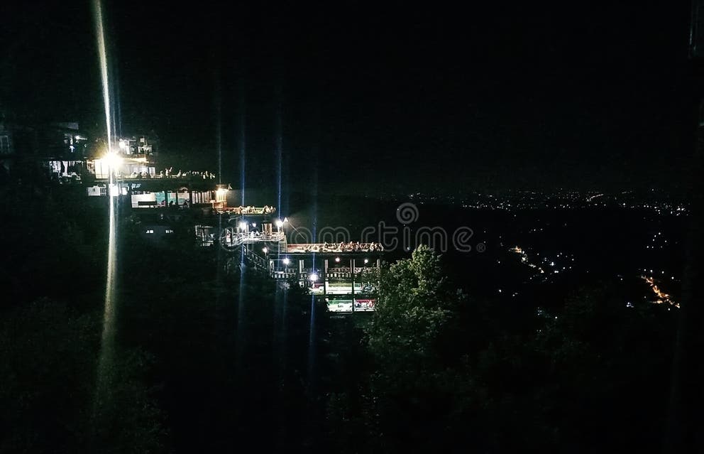 Small Building with Bright Light Stock Image - Image of brand, city ...