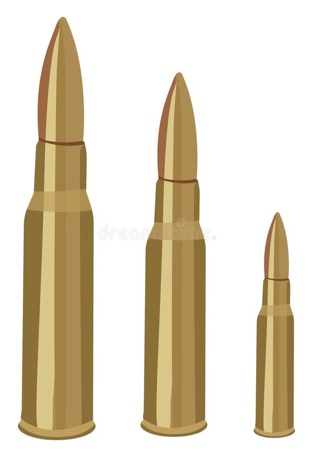 Bullets Size Stock Illustrations – 85 Bullets Size Stock Illustrations ...