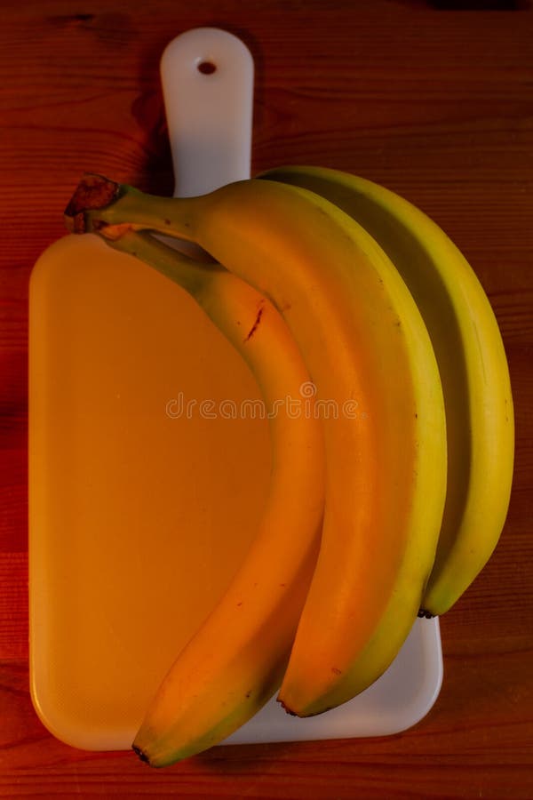 A Small Bunch of Yellow Bananas Stock Photo - Image of plant, flower ...