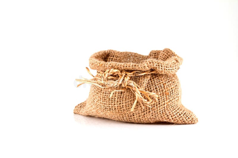 Empty burlap sack stock image. Image of canvas, fiber - 28948939