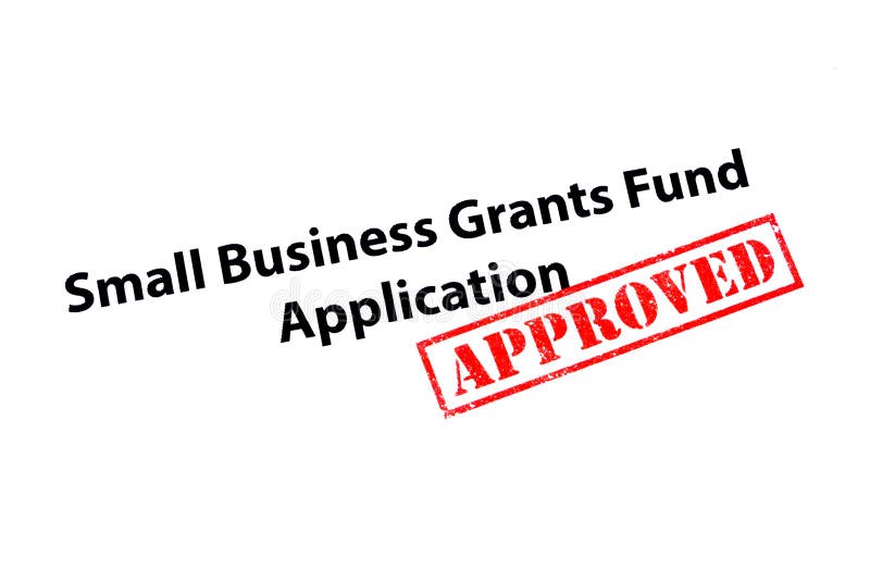 Small Business Grants Fund Application Approved Stock Illustration ...