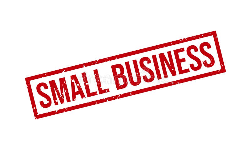 Small Business Rubber Stamp. Small Business Rubber Grunge Stamp Seal ...