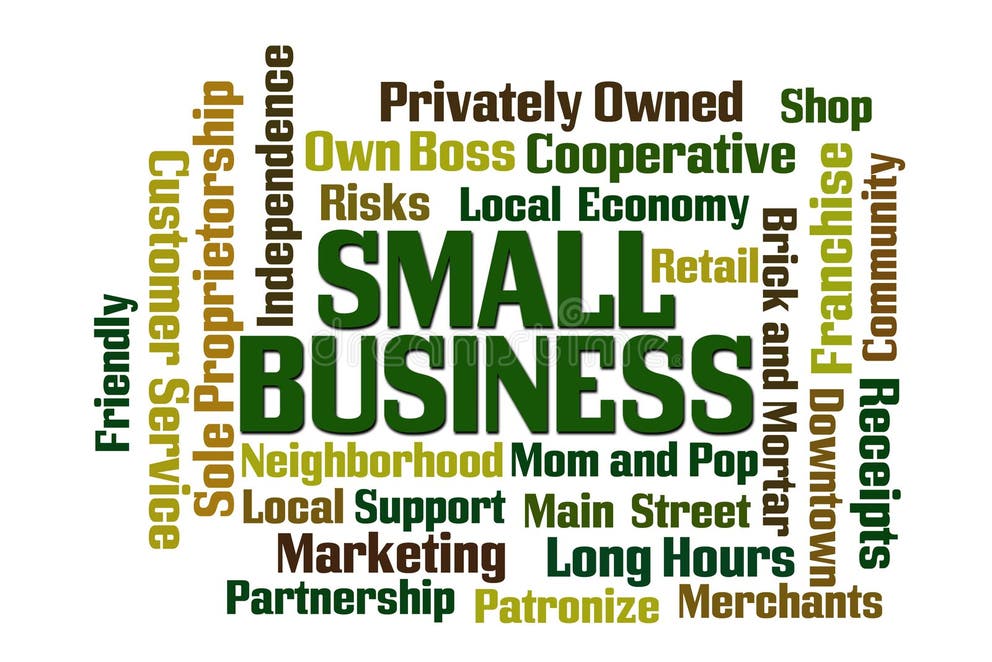 Small Business stock illustration. Illustration of background - 44419193