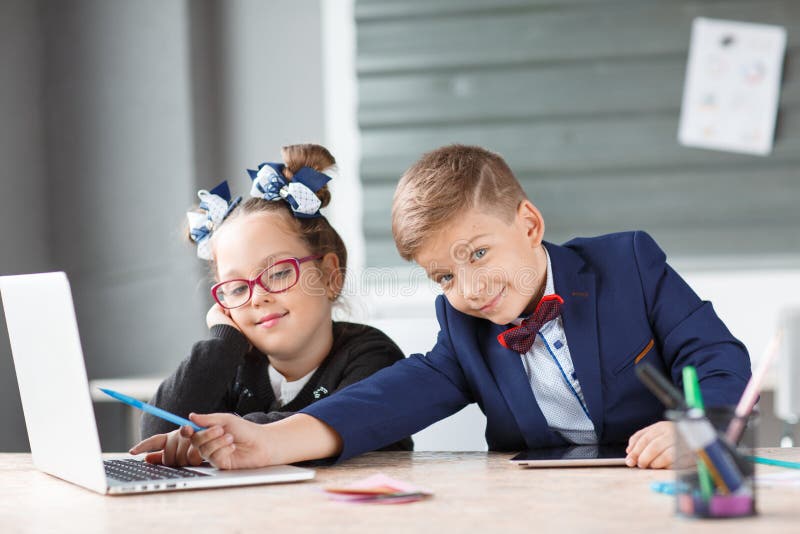 Small Businessmen Work in the Office on Their Projects Stock Image ...