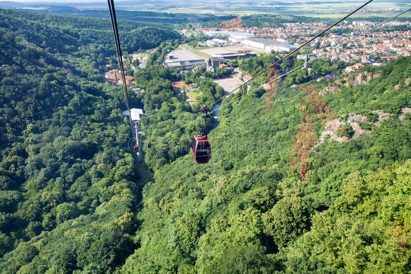 Small Cable Car in the Harz Stock Photo - Image of travel, beautiful ...