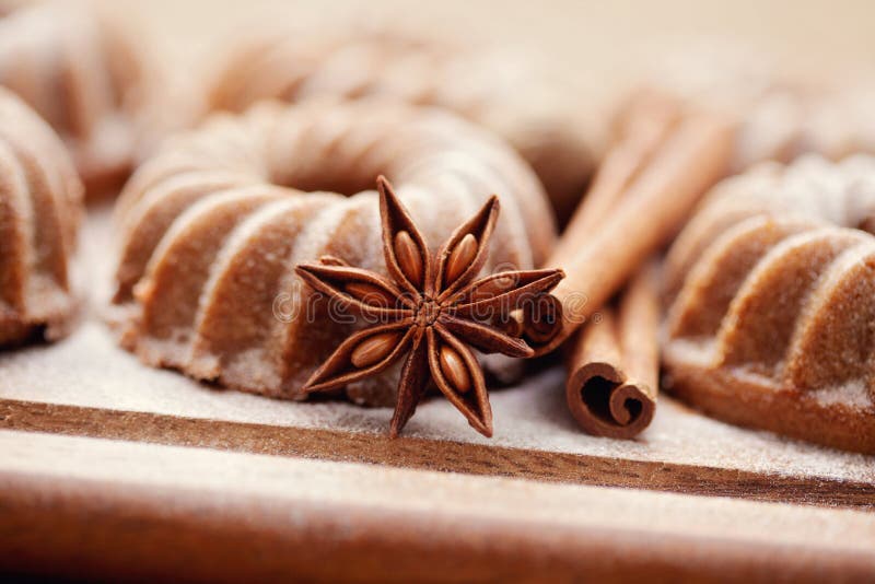 Small cake stock image. Image of anise, cake, stick, cocoa - 23367957