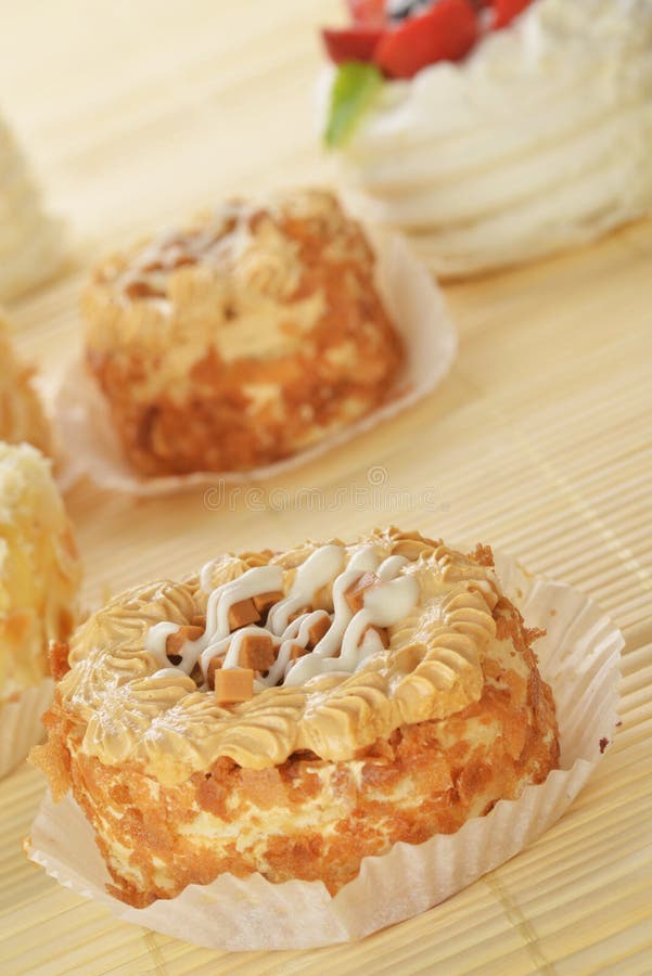 Small cakes stock image. Image of cake, christmas, decorative - 26768799