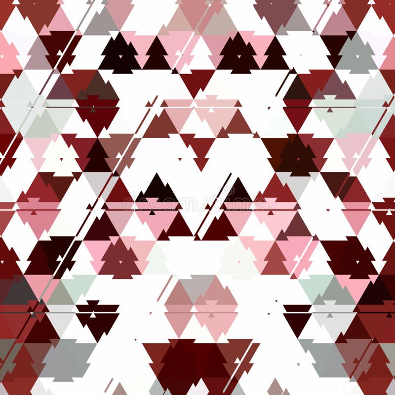 Camouflage Texture in Triangles and Grenadine Halftone Stock ...
