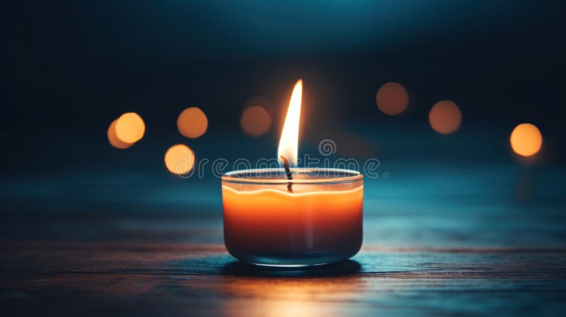 Many Candles for the Indian Holiday Diwali. Neural Network AI Generated ...