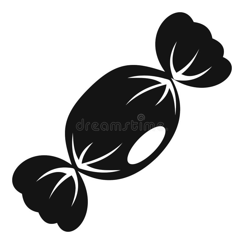 Small Candy Icon , Simple Style Stock Vector - Illustration of striped ...