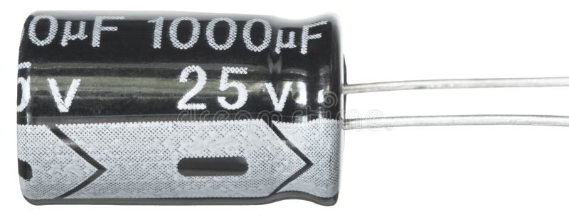 Small Capacitor for Integrated Circuits Stock Image - Image of detail ...
