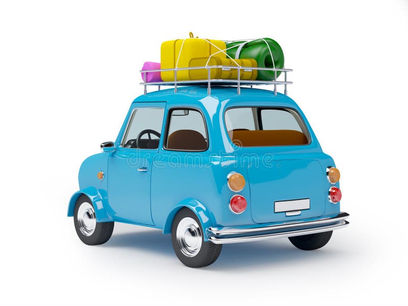 Small Car Adventure Back Stock Illustrations – 75 Small Car Adventure ...