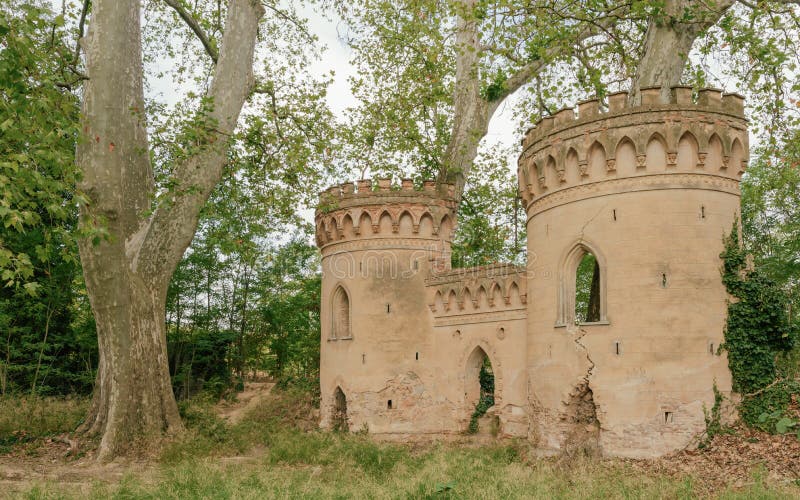 Small Castle for Children S Games II Stock Image - Image of travel ...