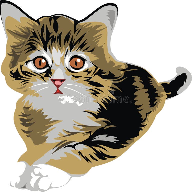 Nice Small Cat Stock Illustrations – 1,373 Nice Small Cat Stock ...