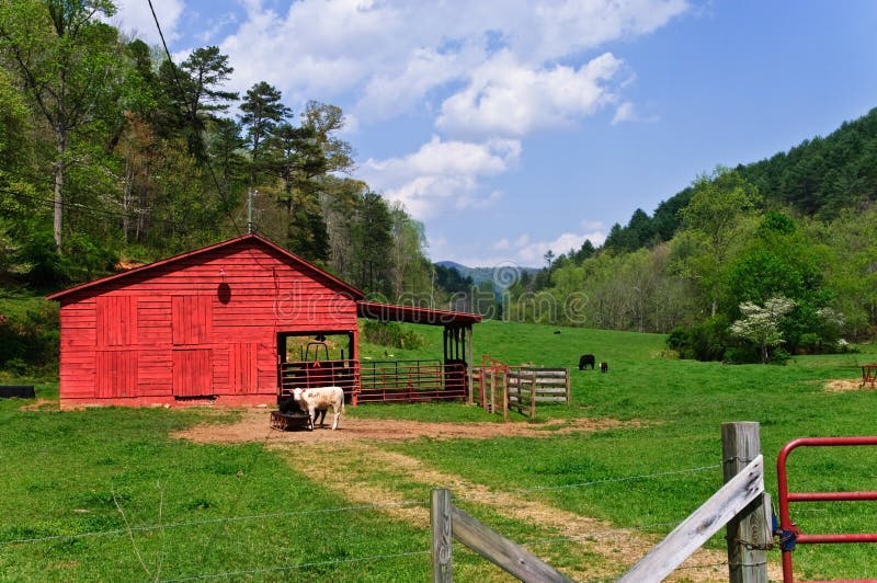 Tennessee Farm Scenes stock image. Image of cumberland - 3940969