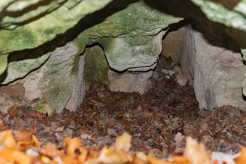 A Small Cave on Fruska Gora in Serbia Stock Image - Image of ancient ...