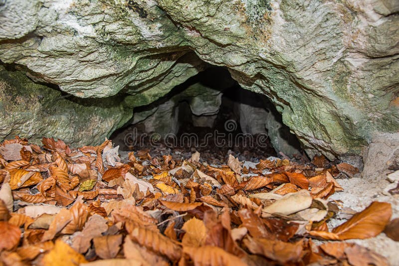 A Small Cave on Fruska Gora in Serbia Stock Photo - Image of ancient ...