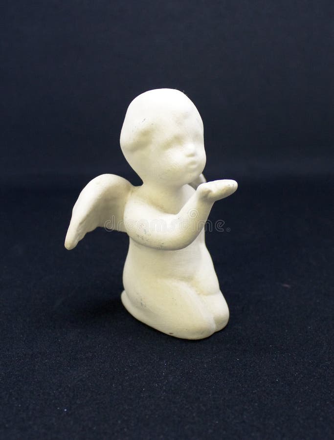 Small ceramic angel stock photo. Image of beautiful - 100639154
